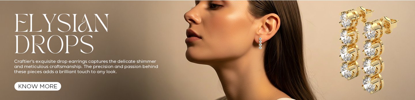 Lab Grown Diamond Earrings & Diamond Earrings for Women – Craftier ...